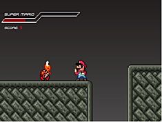 MARIO COMBAT juego online en JuegosJuegos.com