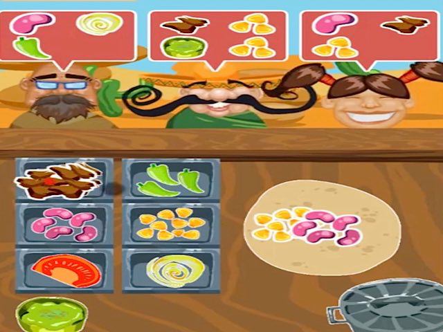 YUMMY TACO juego online en JuegosJuegos.com