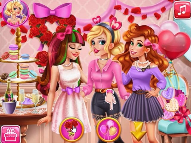 VALENTINE'S DAY SINGLES PARTY juego online en JuegosJuegos.com