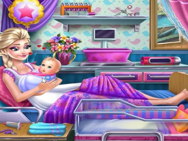 ELSA BIRTH CARE juego online en JuegosJuegos.com
