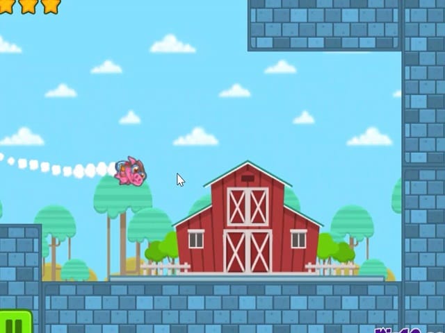 ROCKET PIG juego online en JuegosJuegos.com