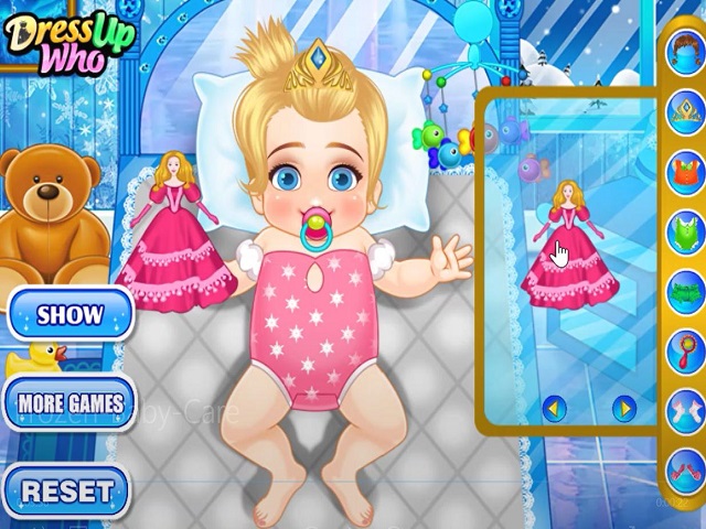 FROZEN BABY CARE juego online en JuegosJuegos.com
