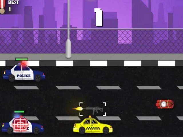TAXI RUN juego online en JuegosJuegos.com