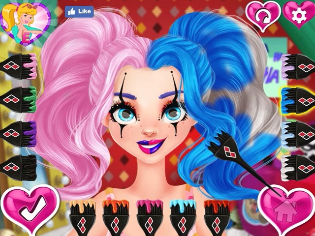 HARLEY QUINN VILLAIN PRINCESS juego online en JuegosJuegos.com
