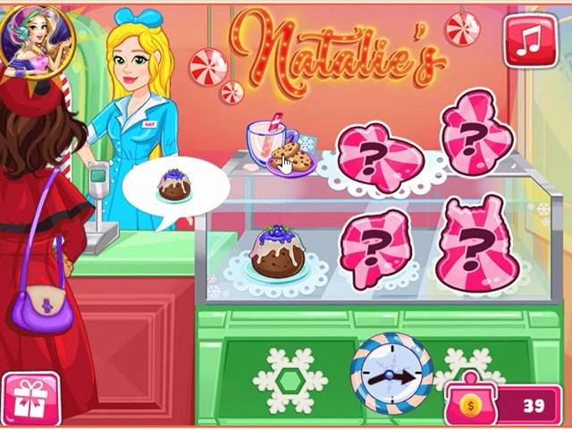 NATALIE'S WINTER TREATS juego online en JuegosJuegos.com