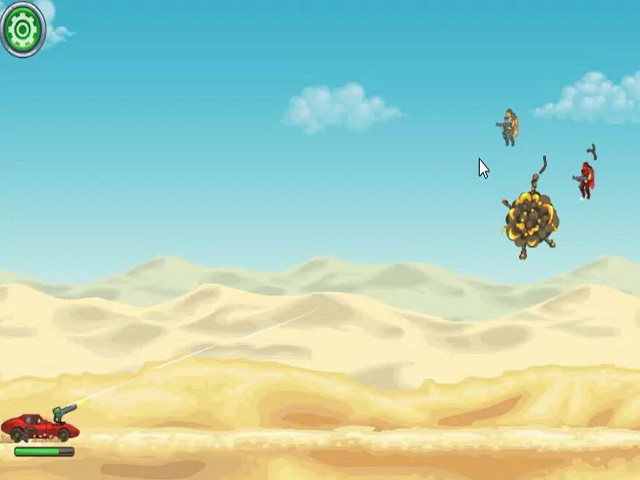 ROAD OF FURY : DESERT STRIKE juego online en JuegosJuegos.com