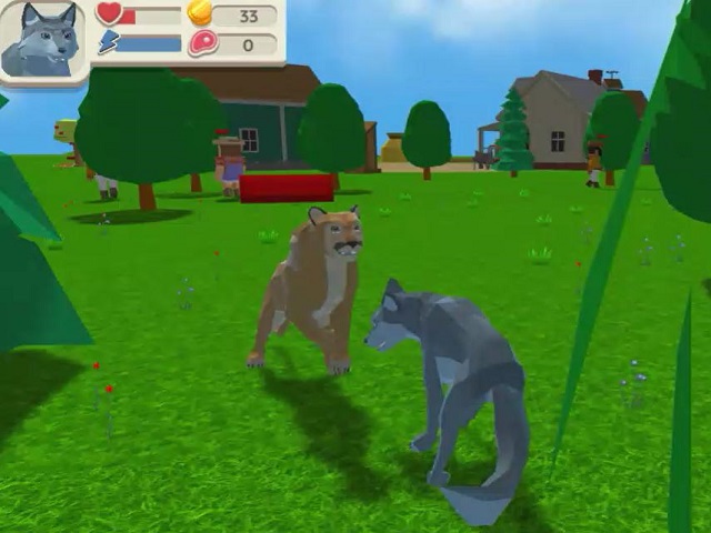 Wolf Simulator : Wild Animals 3D GRATIS en JuegosJuegos.com