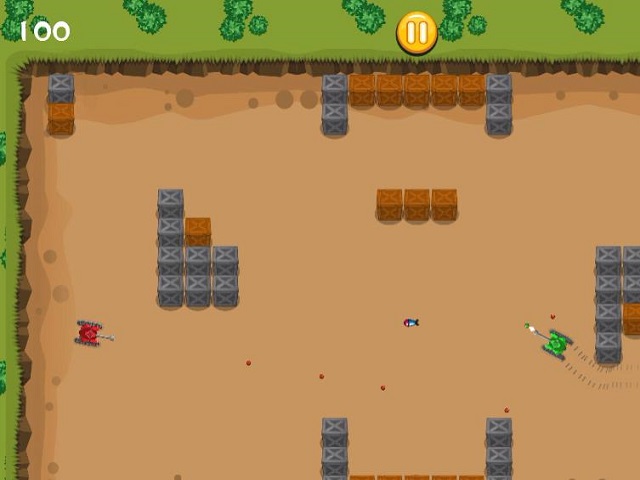 MICRO TANK BATTLE juego online en JuegosJuegos.com