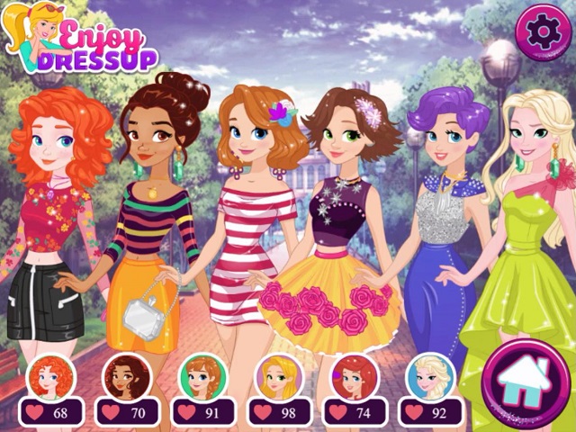 STYLE BATTLE DISNEY PRINCESSES juego online en JuegosJuegos.com
