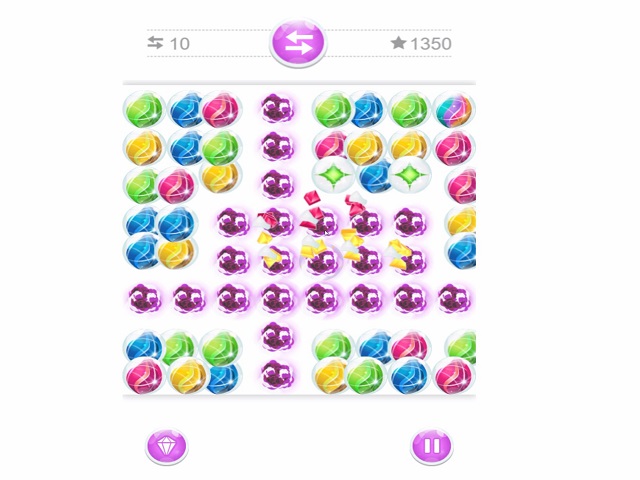 JEWEL BUBBLES 3 juego online en JuegosJuegos.com