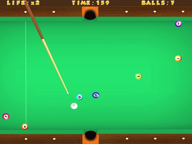 POP'S BILLIARDS juego online en JuegosJuegos.com
