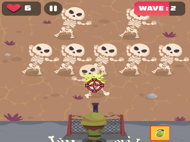 SKELETON DEFENSE juego online en JuegosJuegos.com