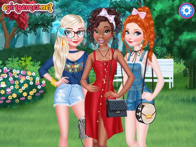 PRINCESSES BOW HAIRSTYLES juego online en JuegosJuegos.com