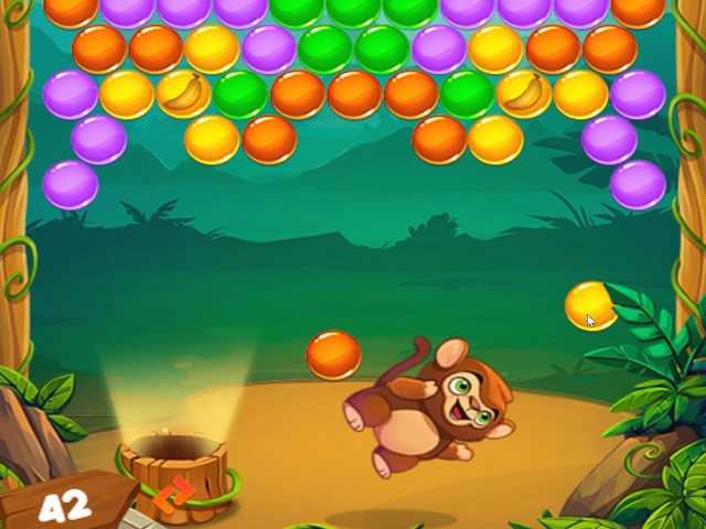 MONKEY BUBBLE SHOOTER juego online en JuegosJuegos.com
