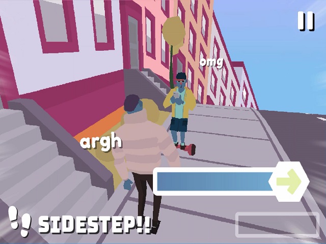SIDEWALK SIDESTEP juego online en JuegosJuegos.com