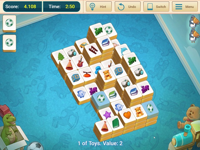 MAHJONGG TOY CHEST juego online en JuegosJuegos.com