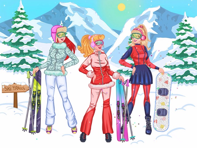 PRINCESS WINTER SPORTS juego online en JuegosJuegos.com