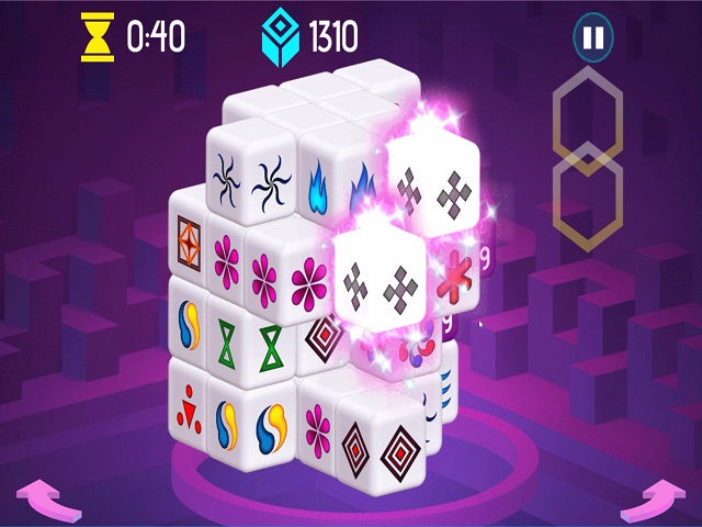 MAHJONG DARK DIMENSIONS juego online en JuegosJuegos.com