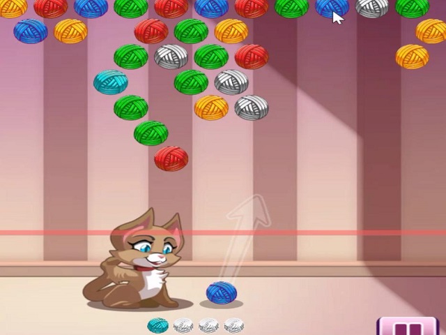 KITTY BUBBLES juego online en JuegosJuegos.com