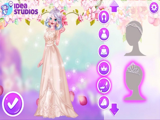 PRINCESS WEDDING TRANSFORMATION juego online en JuegosJuegos.com
