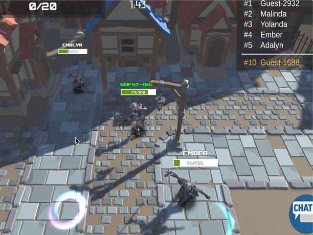 KNIGHT ARENA.IO juego online en JuegosJuegos.com