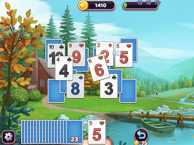 SOLITAIRE STORY TRIPEAKS 4 juego online en JuegosJuegos.com