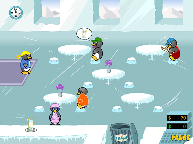 PENGUIN DINER 2 juego online en JuegosJuegos.com